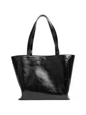 WANDLER Ida Crinkled-leather Tote Bag