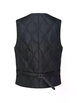 Comme Des Garçons Quilted Double-breasted Waistcoat