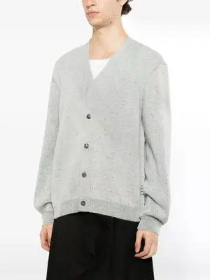 JW Anderson V-neck Melange Cardigan