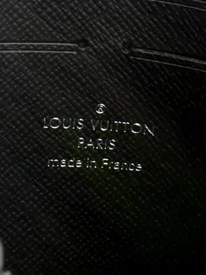 LOUIS VUITTON Soft Trunk Wallet Monogram Eclipse Canvas Clutch Bag
