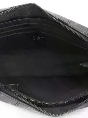 LOUIS VUITTON Soft Trunk Wallet Monogram Eclipse Canvas Clutch Bag