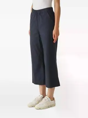 GRAN SASSO Elasticated-waist Cropped Trousers