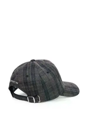 OPEN YY Check-pattern Logo-patch Cap