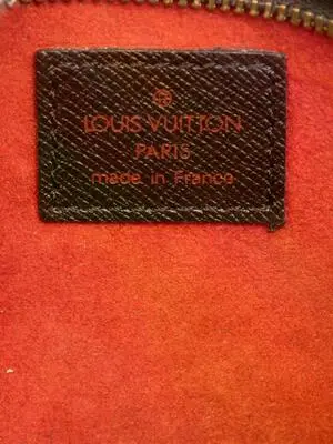 LOUIS VUITTON 1998 Damier Ebene Marais Pouch