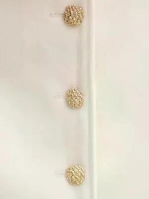MORGAN Buttoned-details Mini Skirt