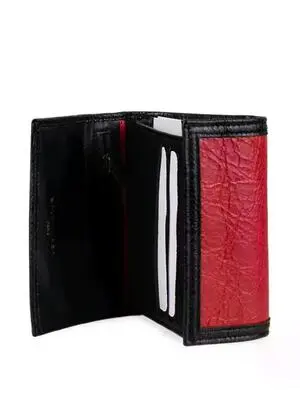 Balenciaga Crinkled-leather Wallet