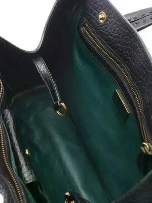 Prada 2000s Grained Leather Tote Bag