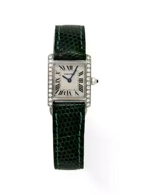 Cartier Tank Française 20mm Watch - White