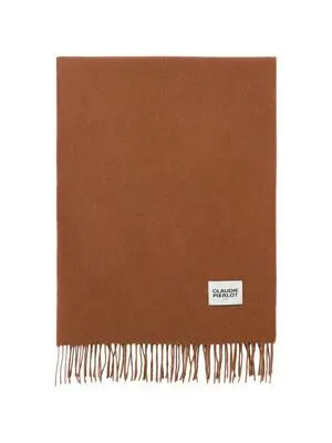 Claudie Pierlot Fringed-edge Scarf - Brown