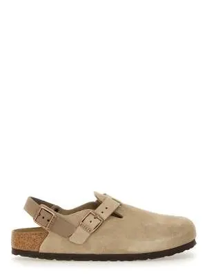BIRKENSTOCK Tokio Leather Mini Sandal Sabot, Narrow Fit
