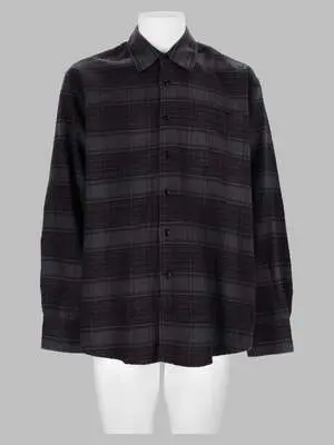 Our Legacy Checked Flannel Button-up Shirt - Grey