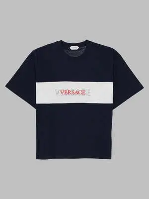 Versace Versatile Graphic T-shirt - Blue