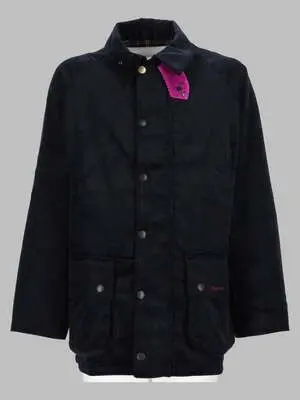 PAUL SMITH LOVES BARBOUR 100% Cotton Sports Jacket - Blue