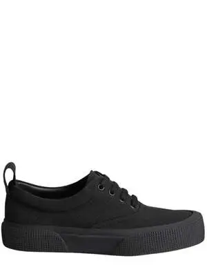 Phoebe Philo Style Canvas Plimsoll Sneaker For - Black