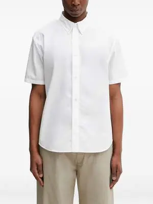 Kenzo Short-sleeve Button-up Shirt - White