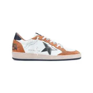 GOLDEN GOOSE Ballstar Nappa Upper Suede Toe Sneaker For