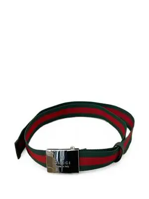 Gucci Ribbon Belt - Verde
