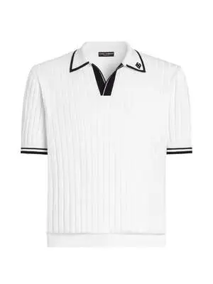 Dolce & Gabbana Polo Mc - Biancoblu