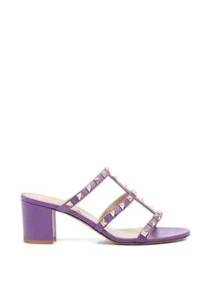 Valentino Garavani Rockstud Sandals - Viola