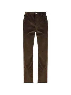 Loewe Corduroy Straight-leg Pants - Brown