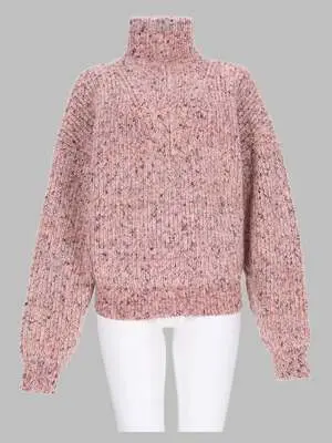 MARANT ETOILE Cozy Crewneck Sweater - Pink