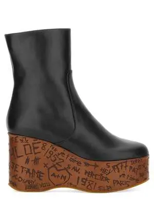 Chloé Maxime Platform Stiletto Bootie With 8 Cm Heel