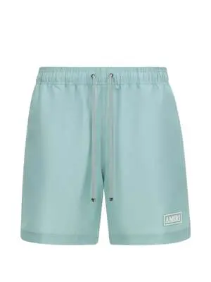 Amiri Patch Swimshort - Powderteal
