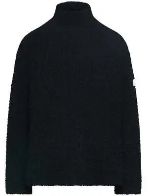 MAISON MARGIELA Textured Turtleneck Sweater - Black