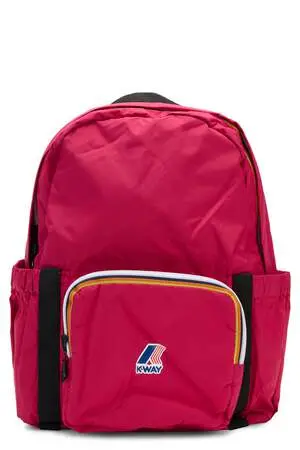 K-WAY Le Vrai 4.0 Nylon Backpack - Red