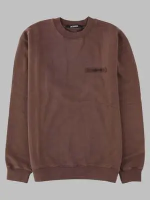 Jacquemus Logo Sweatshirt - Brown