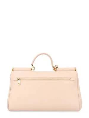 Dolce & Gabbana Dolce & Gabbana Top Handle Satchel Bag Nude