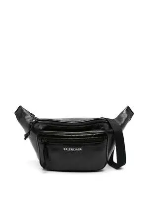 Balenciaga Explorer Beltpack Mini Pouch Bag - Black