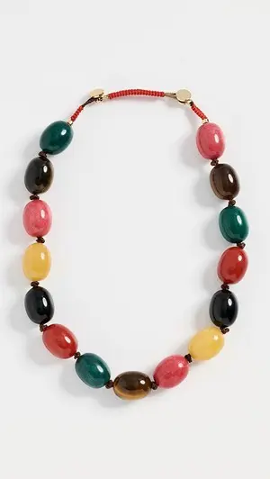 ROXANNE ASSOULIN The Multi Pebble Stone Necklace - Mixed
