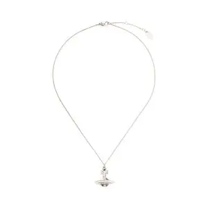 VIVIENNE WESTWOOD Pina Small Orb Pendant 'crystal/indian Pink - Tan