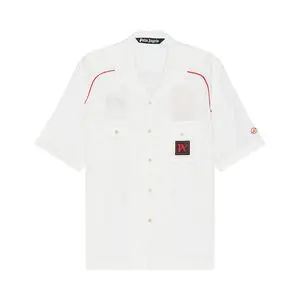 Palm Angels Bowling Shirt 'off /red