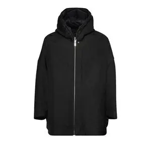 Rick Owens Hooded Peter Jacket - Black