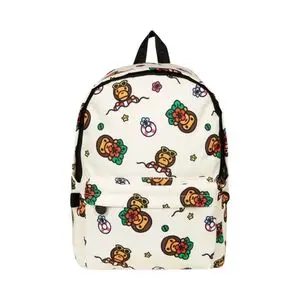 A BATHING APE Baby Milo Medium Backpack 'ivory - Cream