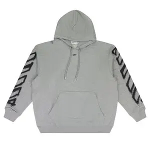 Off-White Spray Can Arrow Hoodie - Grey