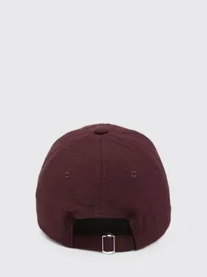 Emporio Armani Polyester Baseball Cap With Rigid Visor And Applied Logo - Brown