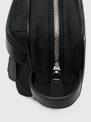 Emporio Armani Nylon Utility Beauty Case With Side Handle And Logo