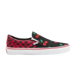 VANS Valentino Garavani X Classic Slip-on 'checkerboard Cherry - Red