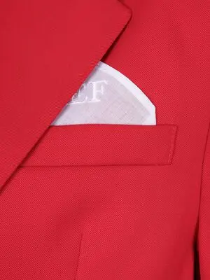 Elisabetta Franchi Single-breasted Cropped Crêpe Blazer With Lapel Collar