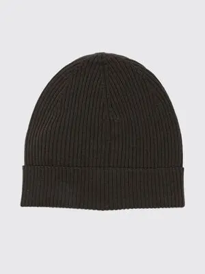Rick Owens Pure Virgin Wool Beanie With A Classic Design And Cuff - Grey
