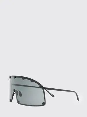 Rick Owens Shielding Metal Shield Sunglasses - Black