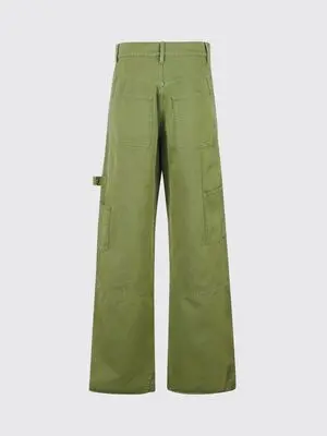 Marni High-waisted Wide-leg Trousers In Cotton Jersey With Belt Loops