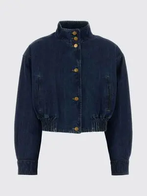 JIL SANDER Cropped Relaxed Fit Cotton Bomber Jacket