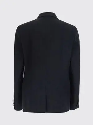 Balenciaga Double-breasted Wool Blazer With Classic Lapels