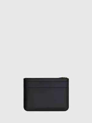 Comme Des Garçons Large Leather Wallet With Bow Print