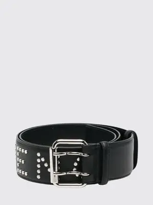 Givenchy Smooth Calf Leather Belt With Studded Logo