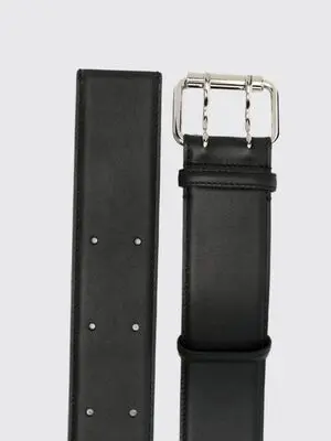 Givenchy Smooth Calf Leather Belt With Studded Logo